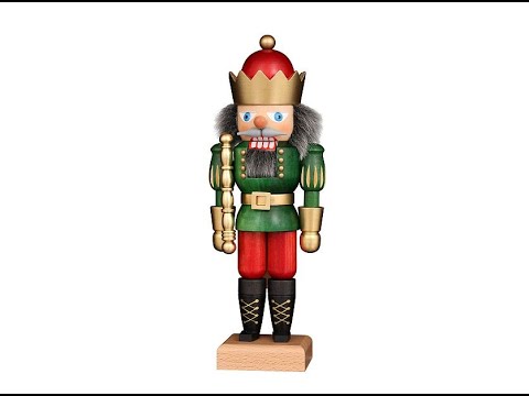 Ulbricht - Nussknacker König rot/grün - Nutcracker King red/green ...