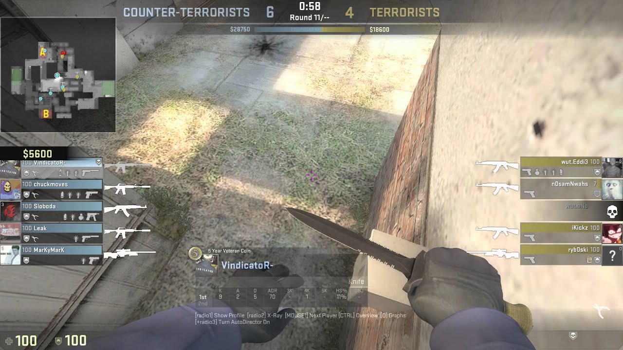 CS:GO Cache solo mid boost ace - YouTube