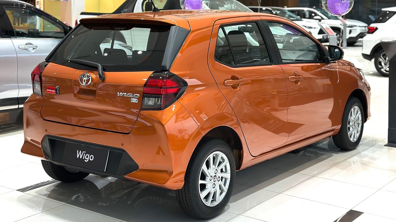 New Toyota WIGO (2025) - 1.0L Hatchback | Orange Color Review - YouTube