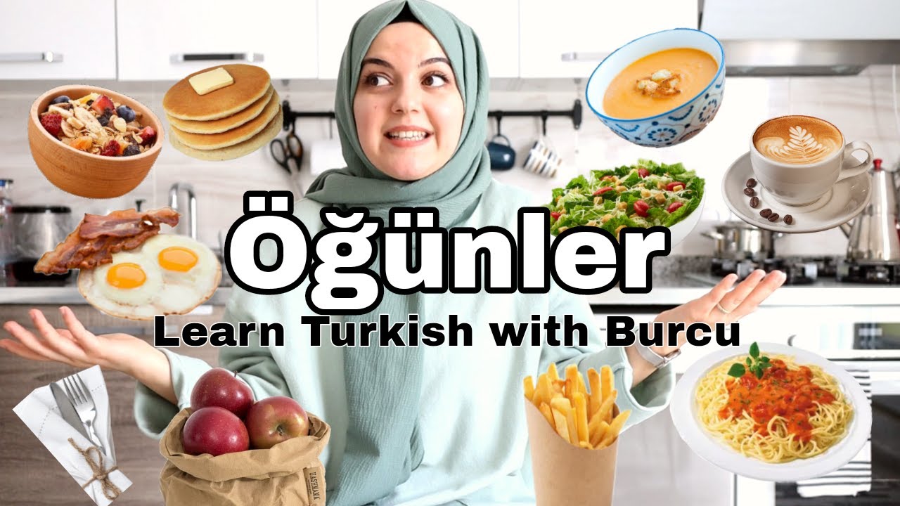 Breakfast, Lunch, Dinner in Turkish| Turkish Vocabulary | Learn Turkish ...