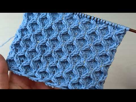 3D KABARTMALI ÖRGÜ MODELİ YAPILIŞI / KNİTTİNG PATTERN