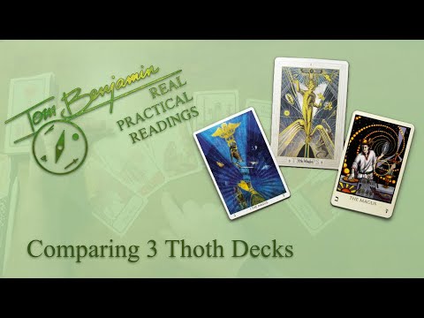 Comparison of Thoth Decks - YouTube
