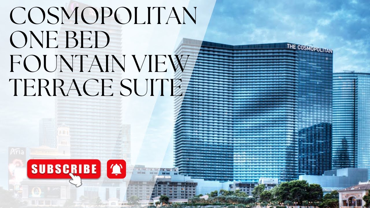 Cosmopolitan/ One Bedroom Terrace Suite Fountain View - YouTube