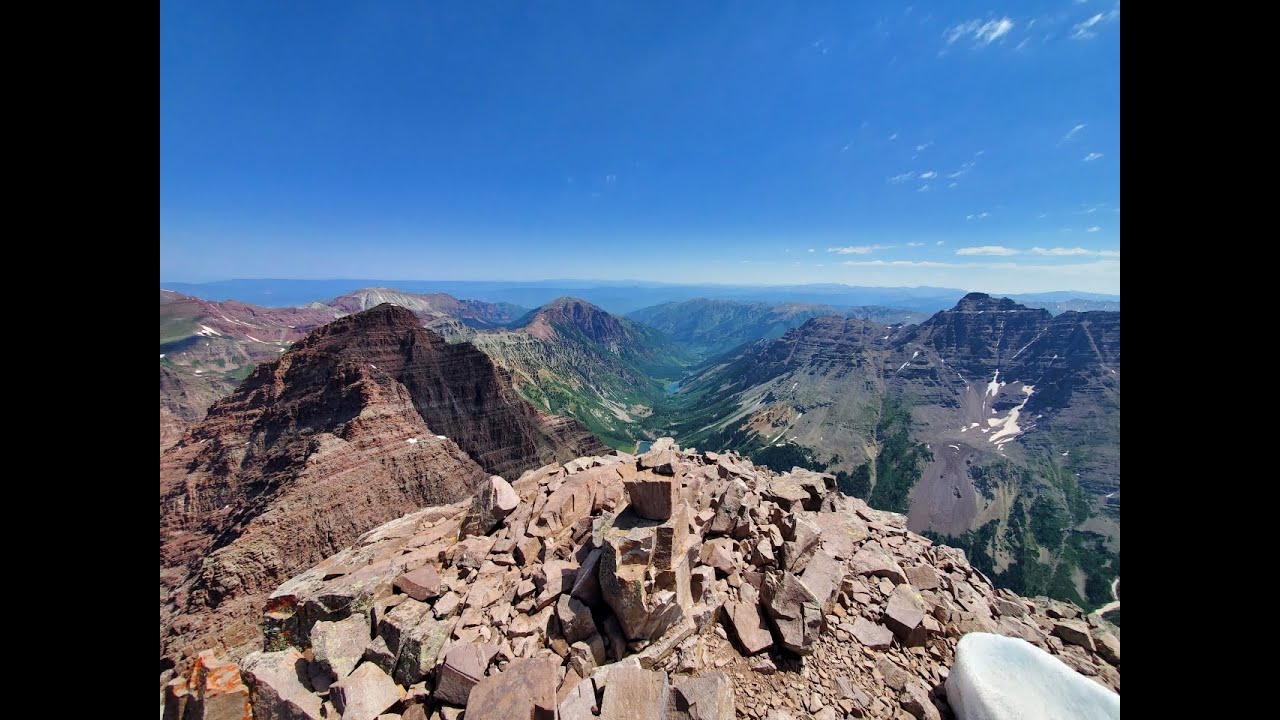 Maroon Bells Traverse - CO 14ers Finisher! - South to North - YouTube