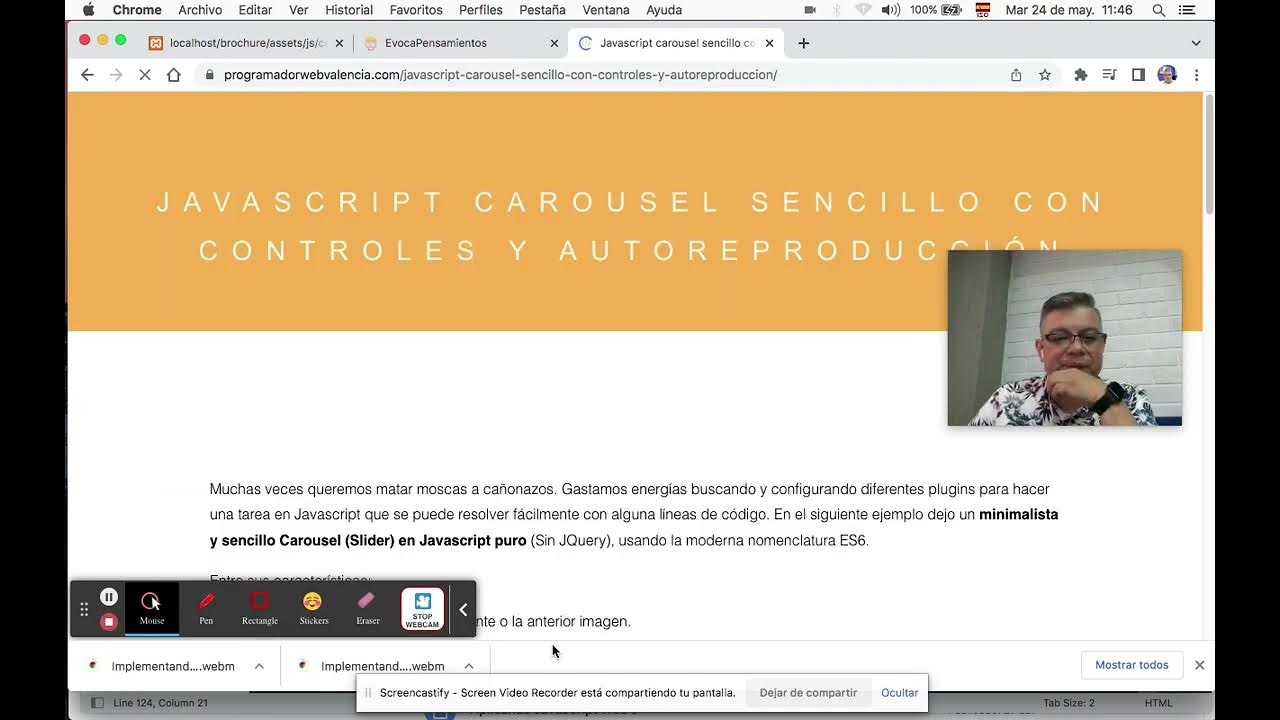 Implementando JavaScript 8 / 2 - YouTube