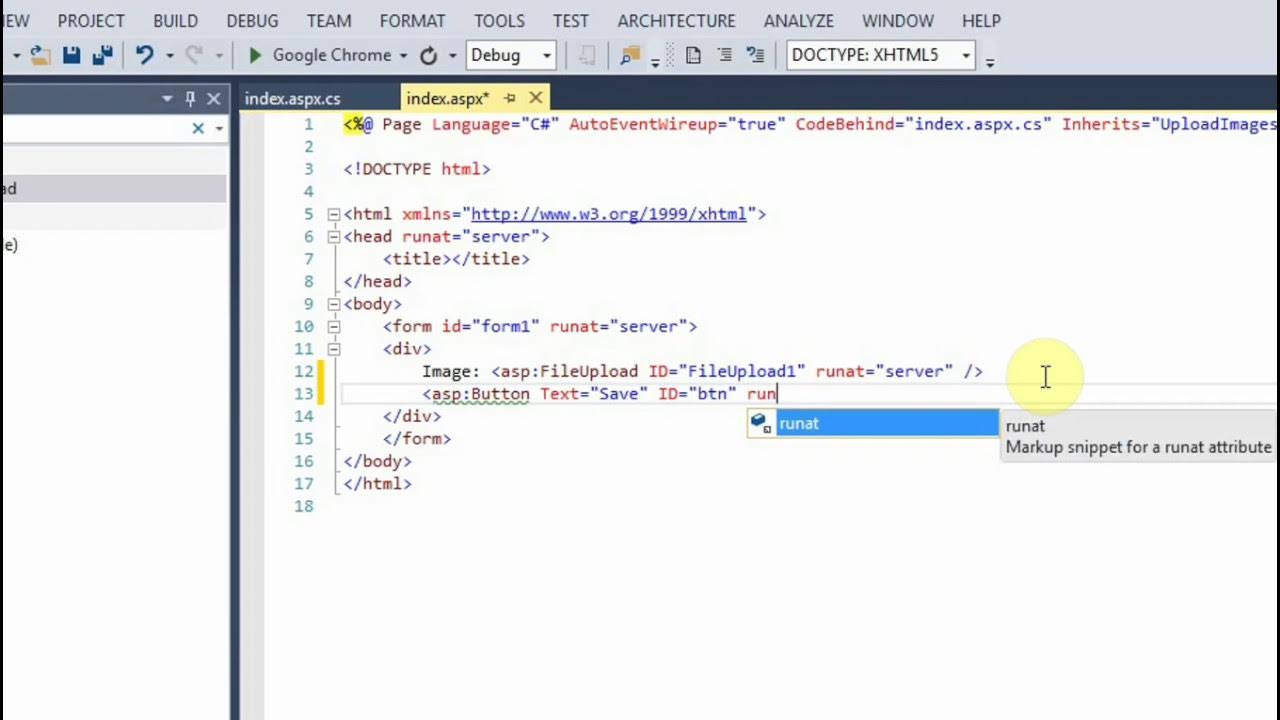 Uploading Images / Files in ASP.Net - YouTube