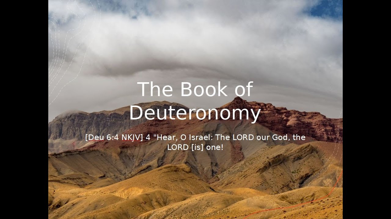 Deuteronomy Chapter 4 - Class 2 - YouTube