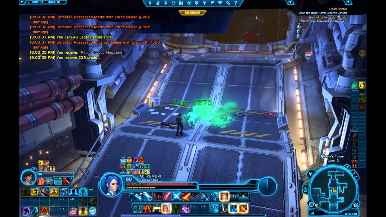 SWTOR Jedi Sentinel Watchman Aoi-kemuri [Part 72] Ziost Final - YouTube