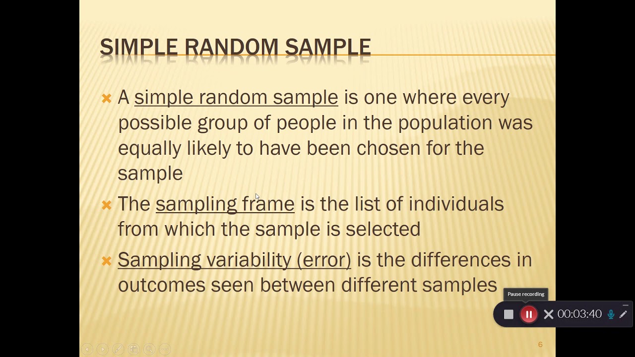 STA 2023 Sample Surveys - YouTube