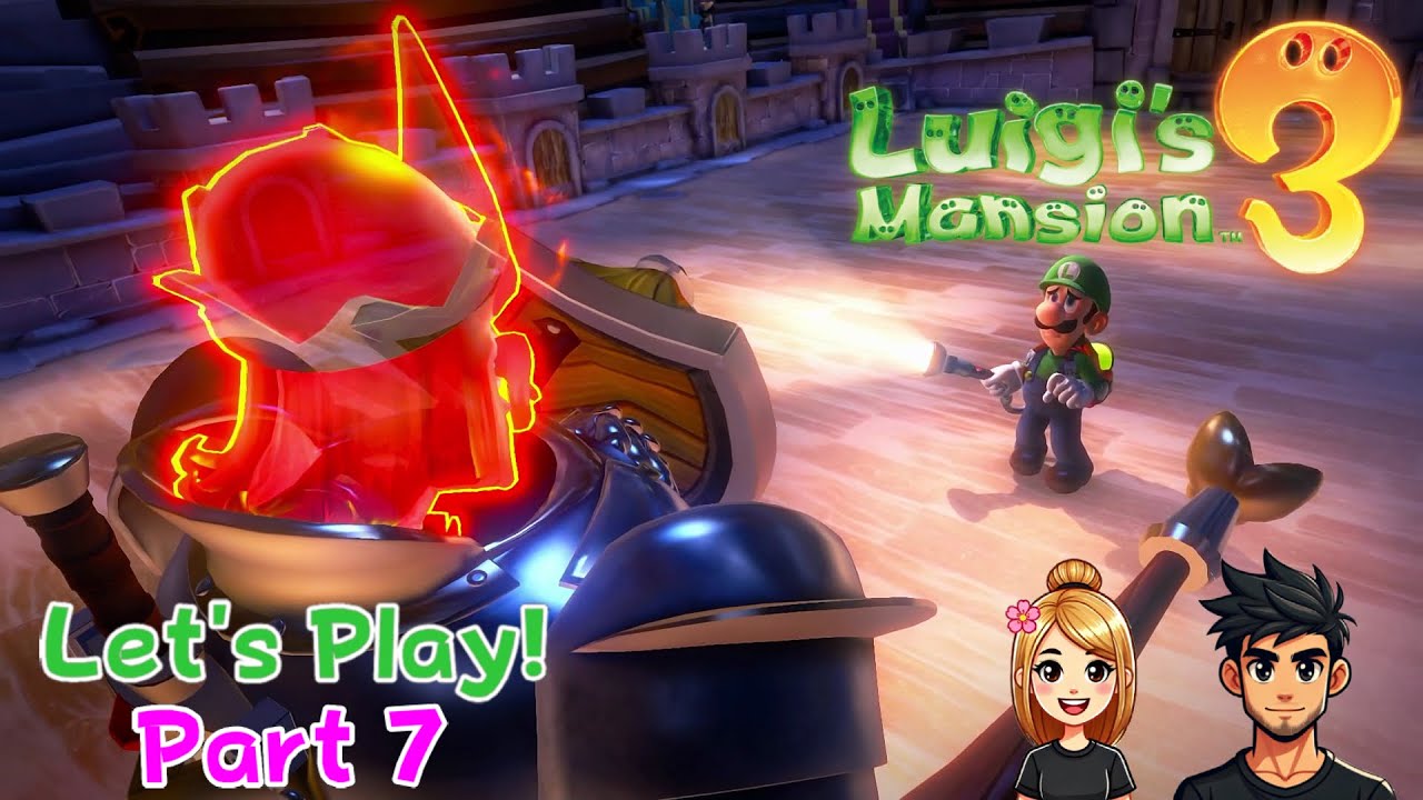 Luigi’s Ghostly Joust with Knight MacFright | Luigi's Mansion 3 - Part ...