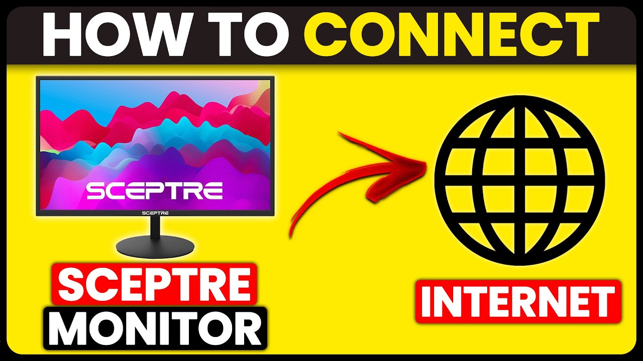 How To Connect Sceptre Monitor To Internet (How To Setup Wi-Fi On ...