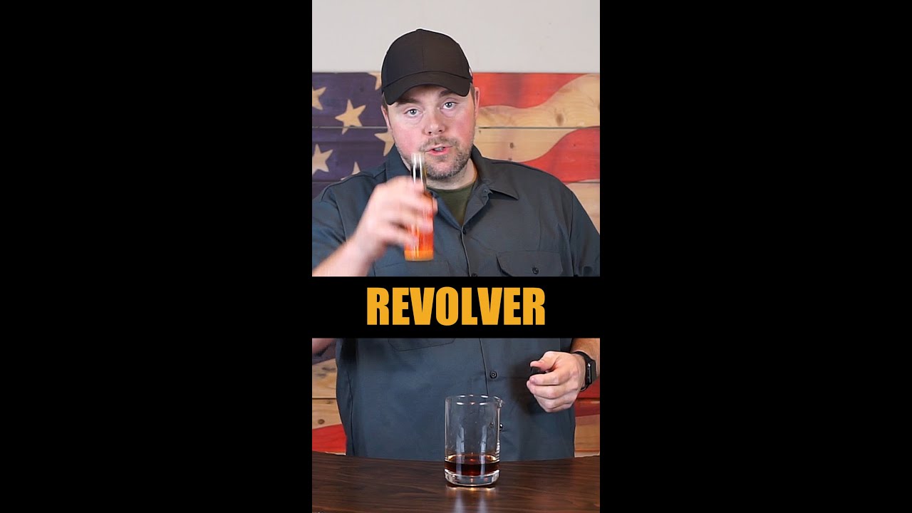 Make a Revolver cocktail. Another classic, yet very simple cocktail ...