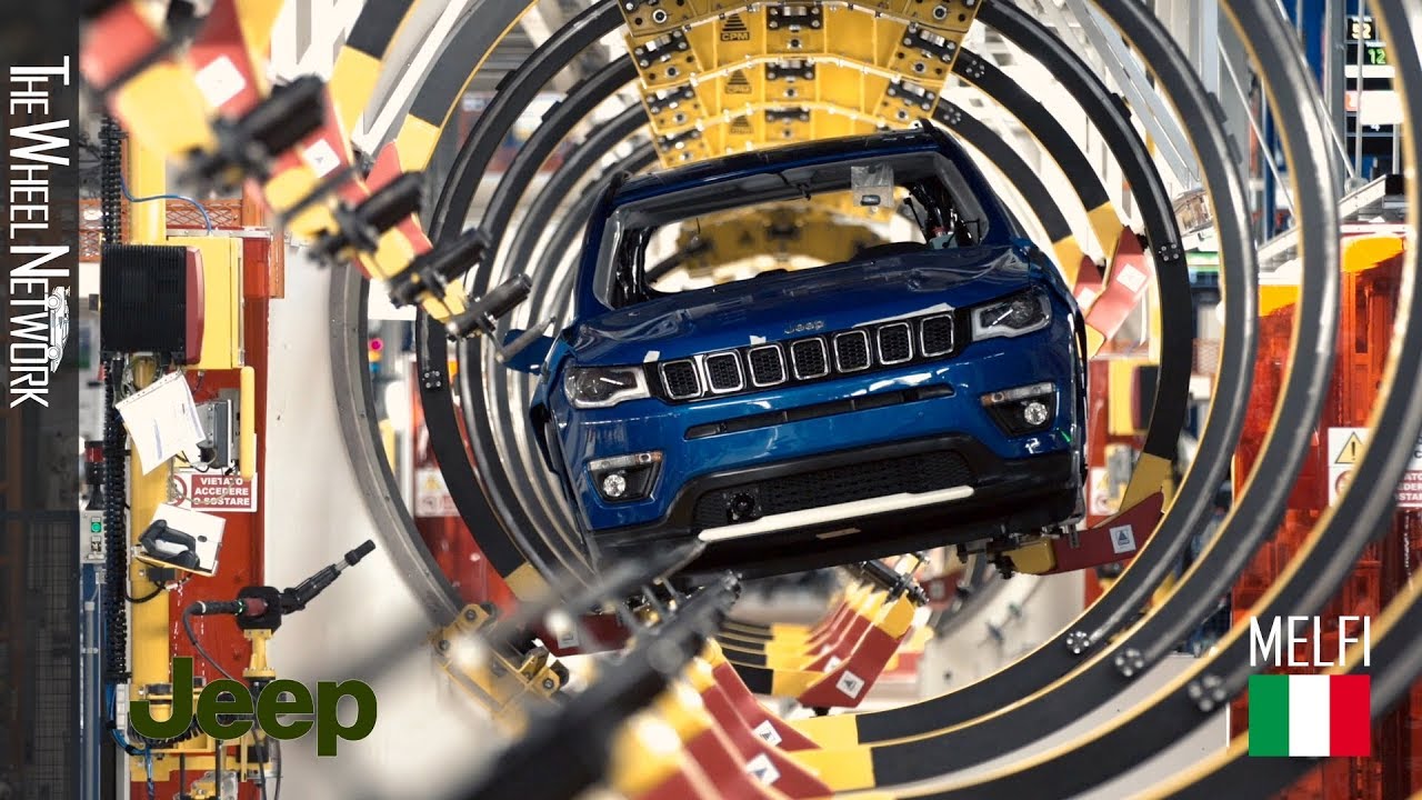 Jeep Compass Production Line @ FCA Melfi Plant - YouTube