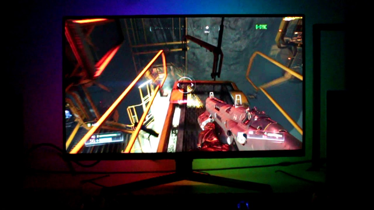 LG 32GK850G - Doom - YouTube