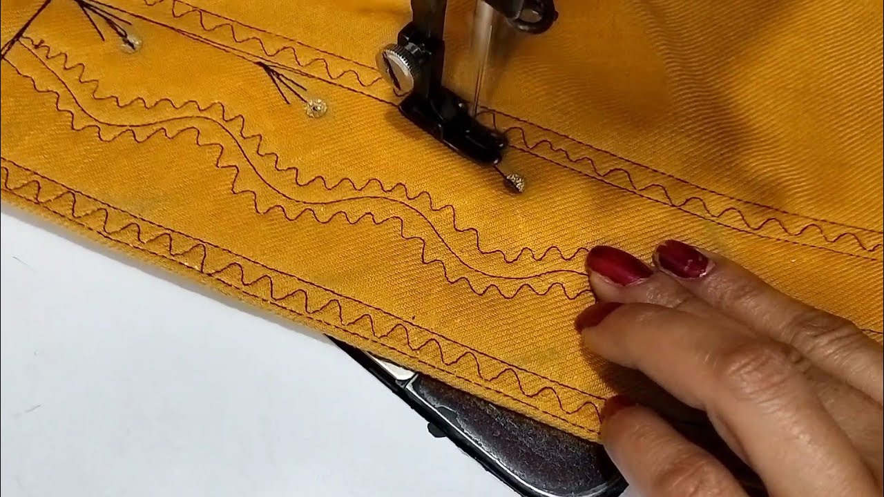 Beautiful poncha morhi ka design | pocha design | sonu's stitching ...