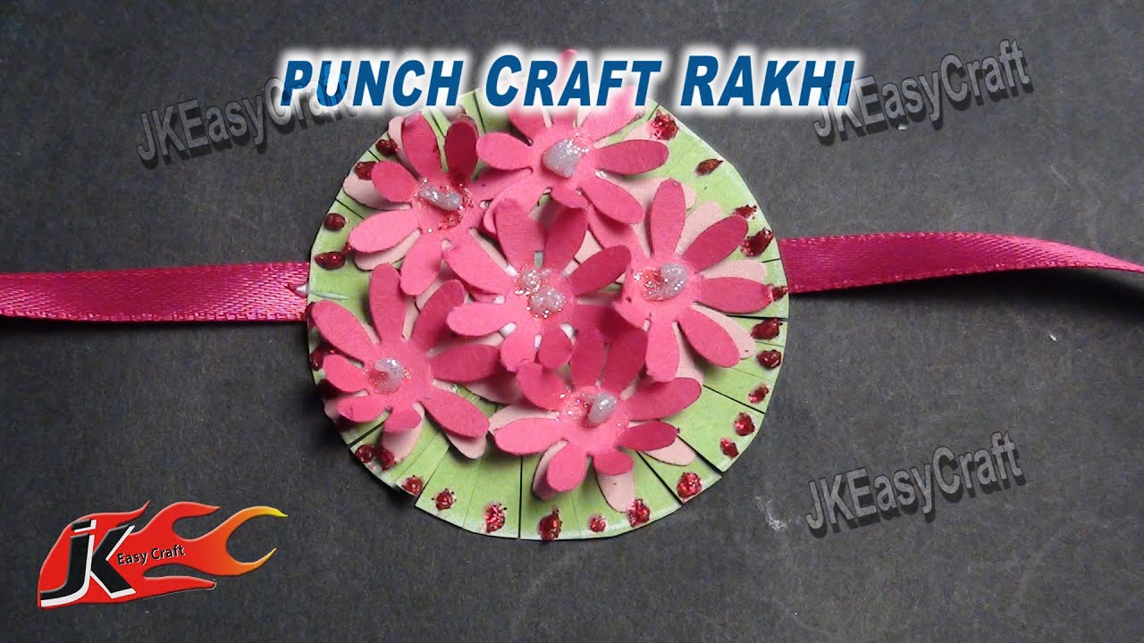 DIY Easy Paper Rakhi for Raksha Bandhan | How to make | JK Easy Craft ...