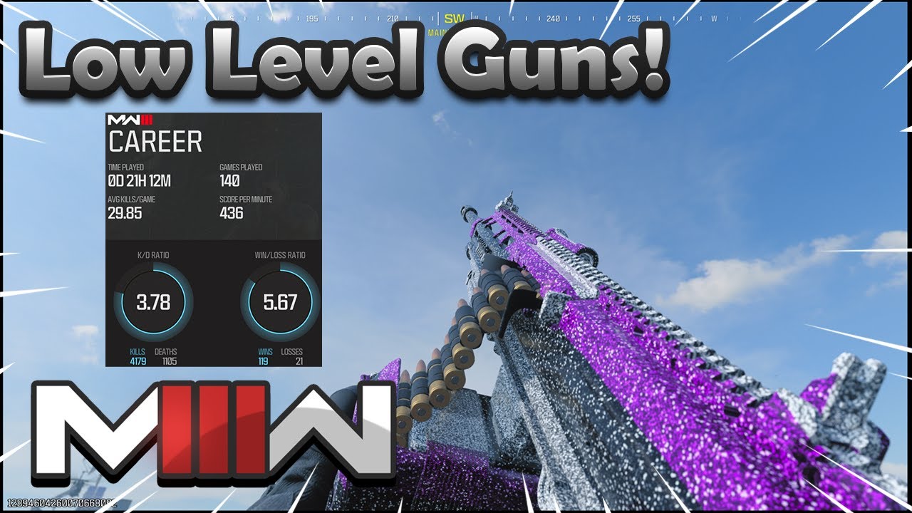 Using Low Level Raal MG + Haymaker in Search + Destroy! Stitch 2nd ...