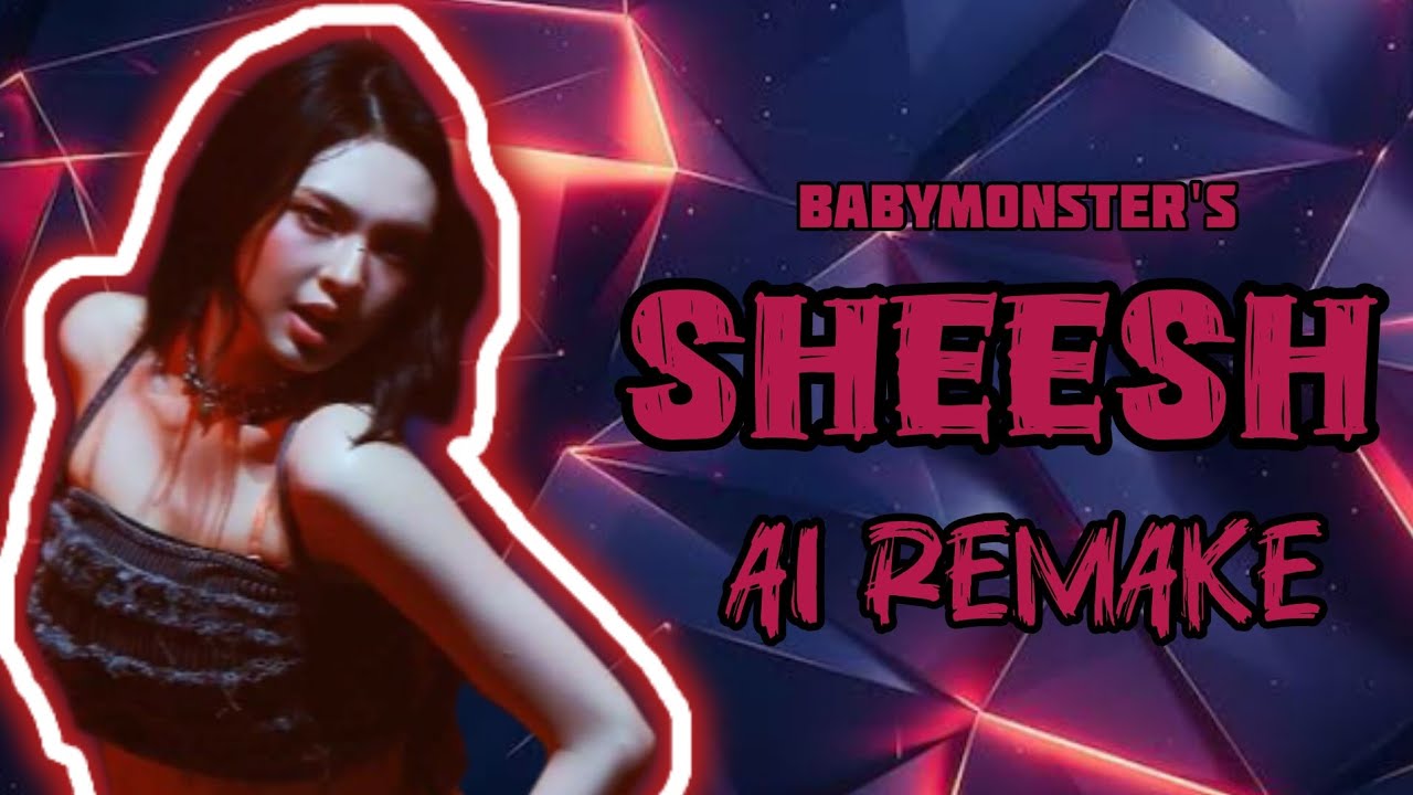 I asked an ai to remake BABYMONSTER'S "SHEESH" View the result - YouTube