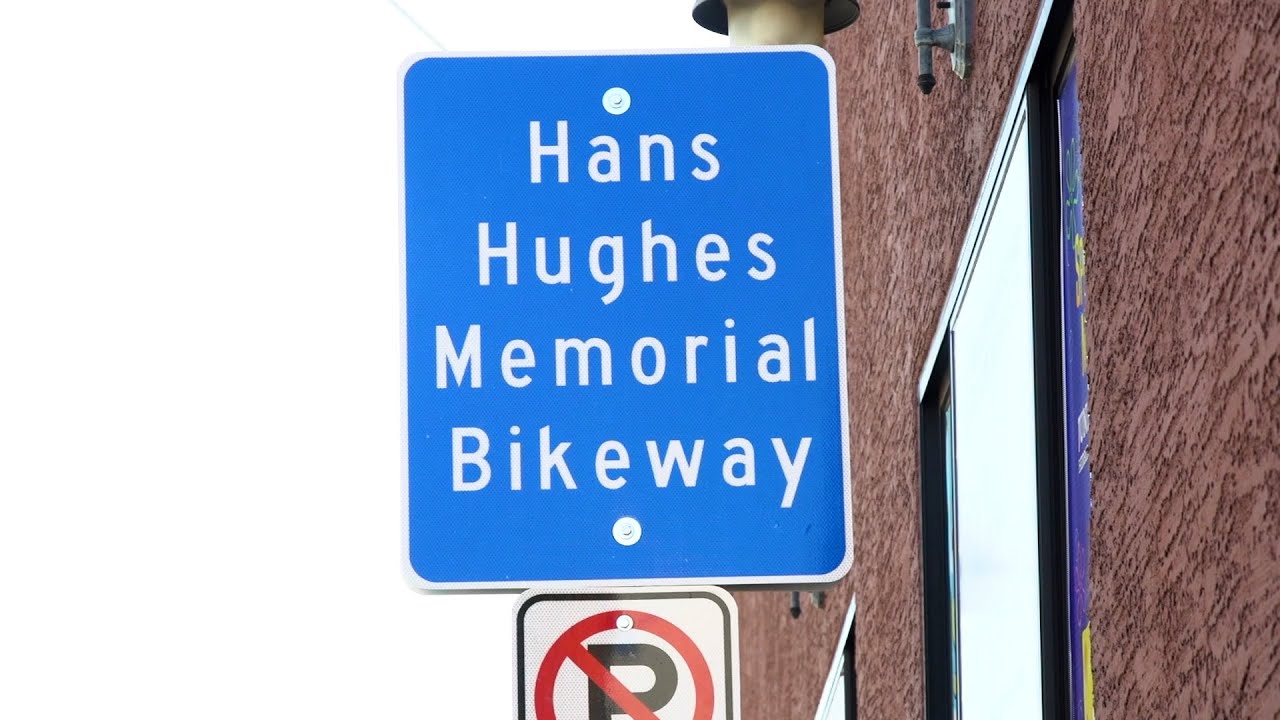 Phoenix Unveils Hans Hughes Memorial Sign - YouTube