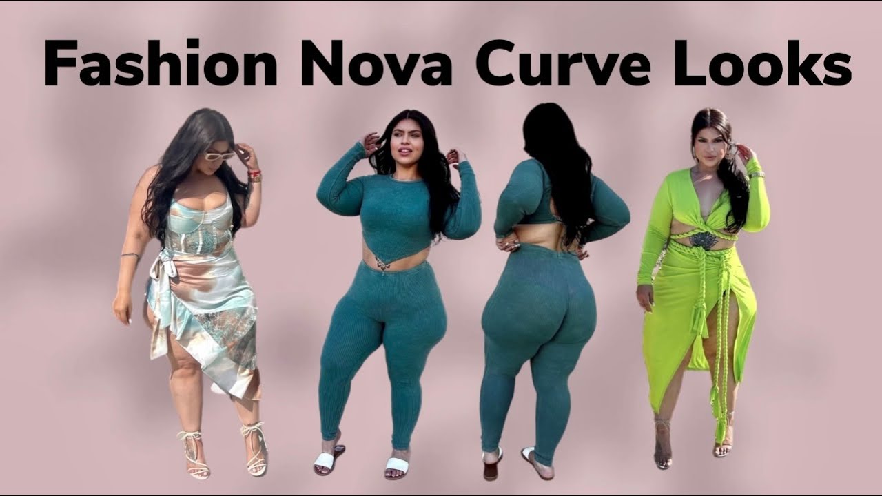 Fashion nova curve looks - YouTube