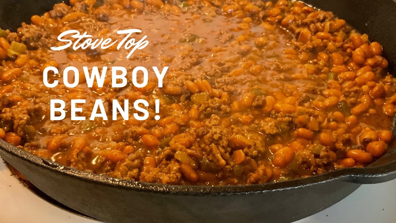 HOW TO Make COWBOY BEANS| Easy&Delicious! Stove Top! - YouTube