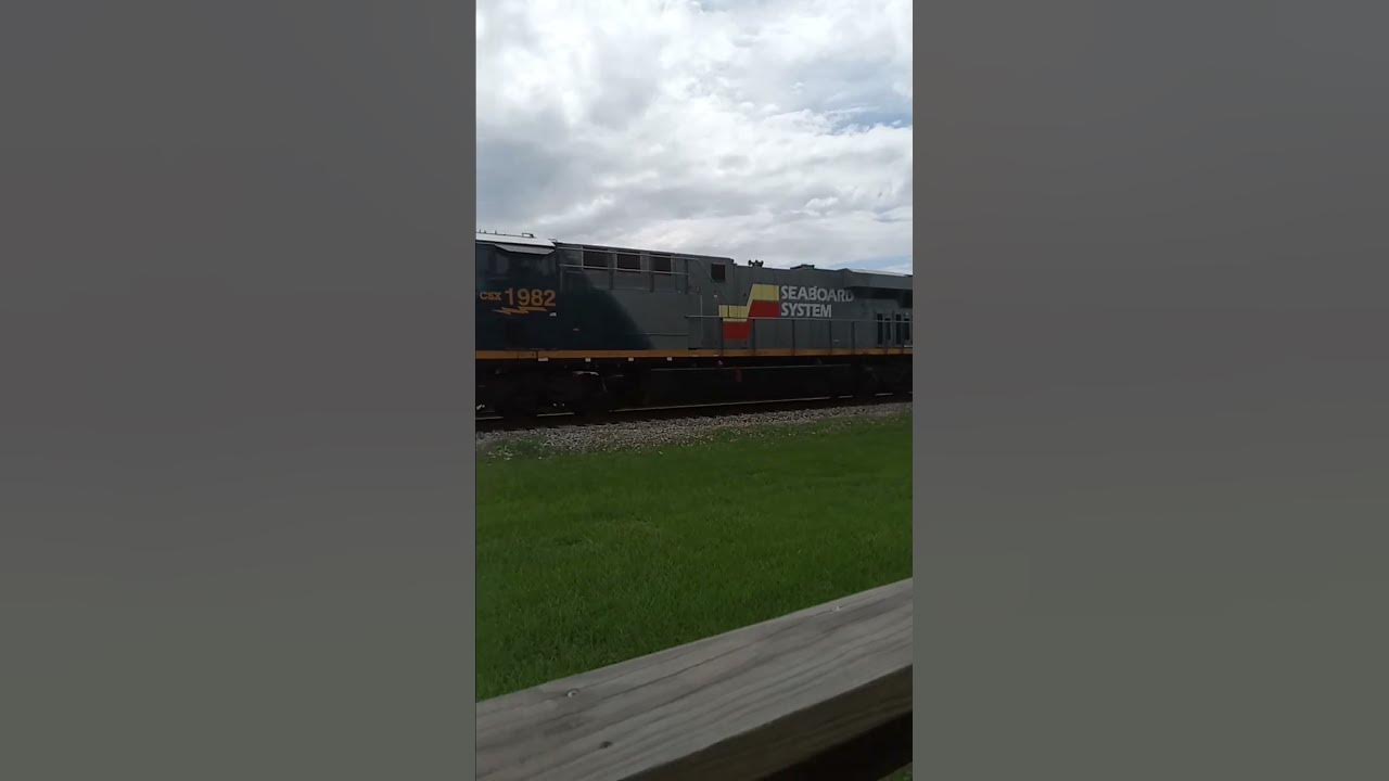 Csx Heritage Unit For Seaboard System Youtube