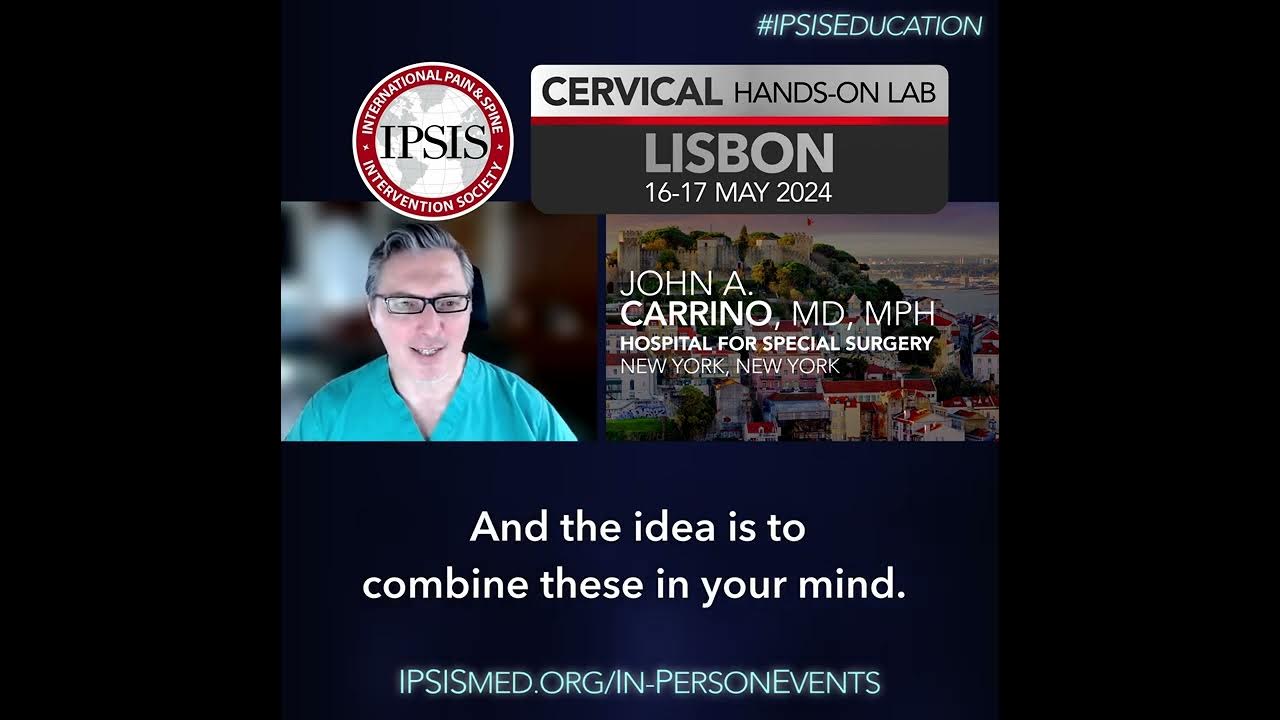 May 2024 IPSIS Cervical Hands-On Lab – Lisbon, Portugal - YouTube