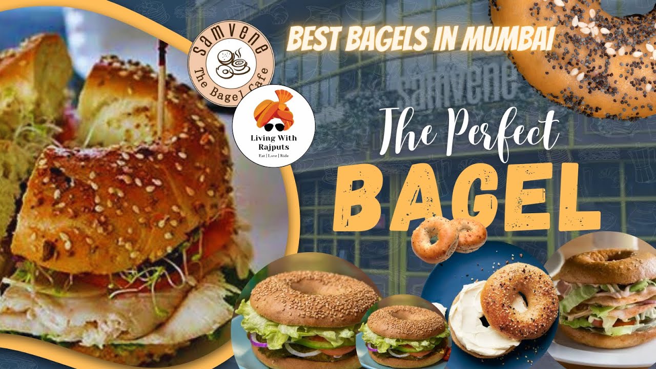Best Bagels in Mumbai - Must try | How to make best bagels - YouTube
