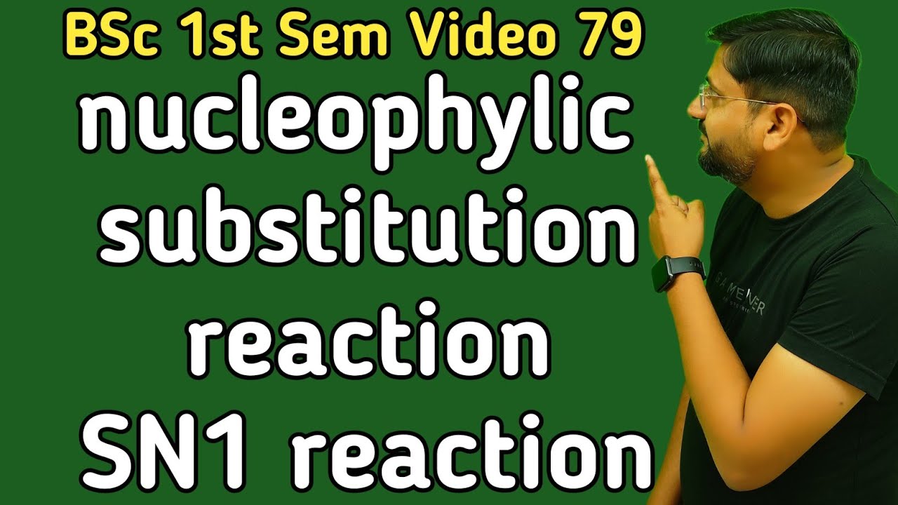 nucleophilic substitution reaction | sn reaction | sn1 reaction | kmd ...