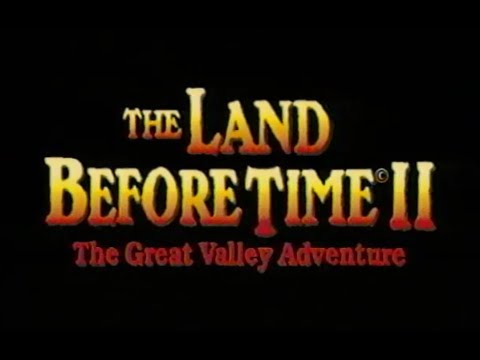 The Land Before Time II: The Great Valley Adventure (1994) - Home Video ...