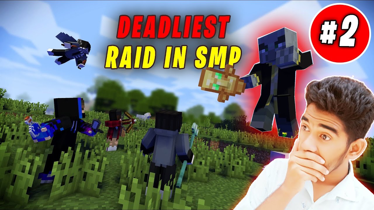 Chaos in Minecraft Raided Village || Deadliest Raid in SMP || EP-02🔥🔥 ...