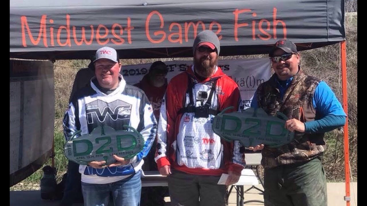 1st place win fishing the D2D Midwest Game Fish catfish tournament on ...