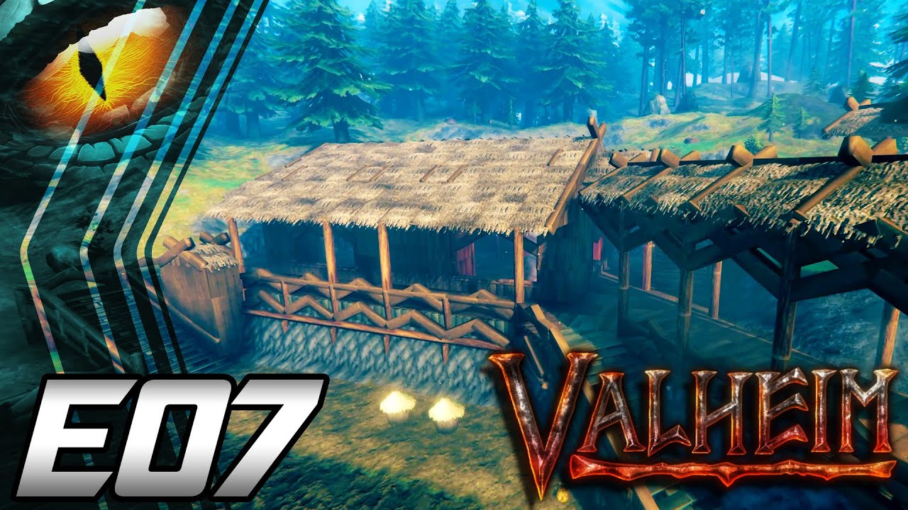 I finally built the Cook House || Valheim [E07] - YouTube