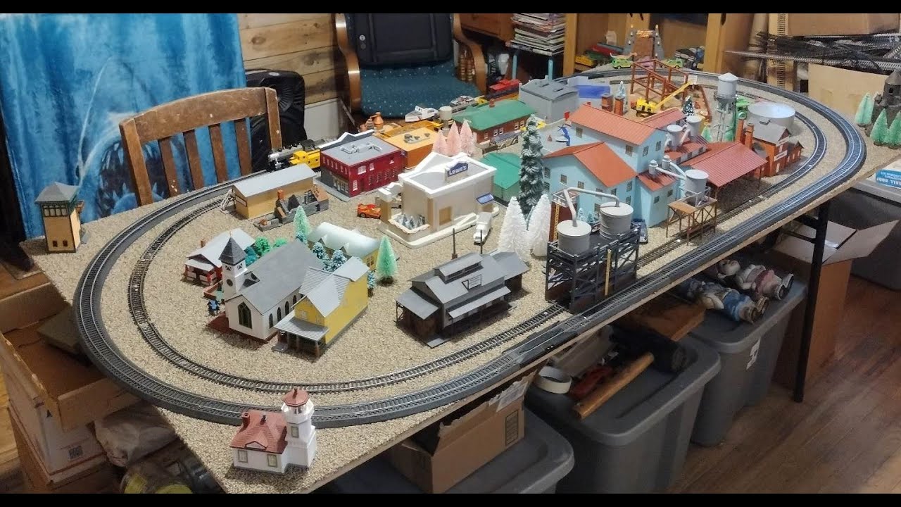 Model Train Room Update! - YouTube