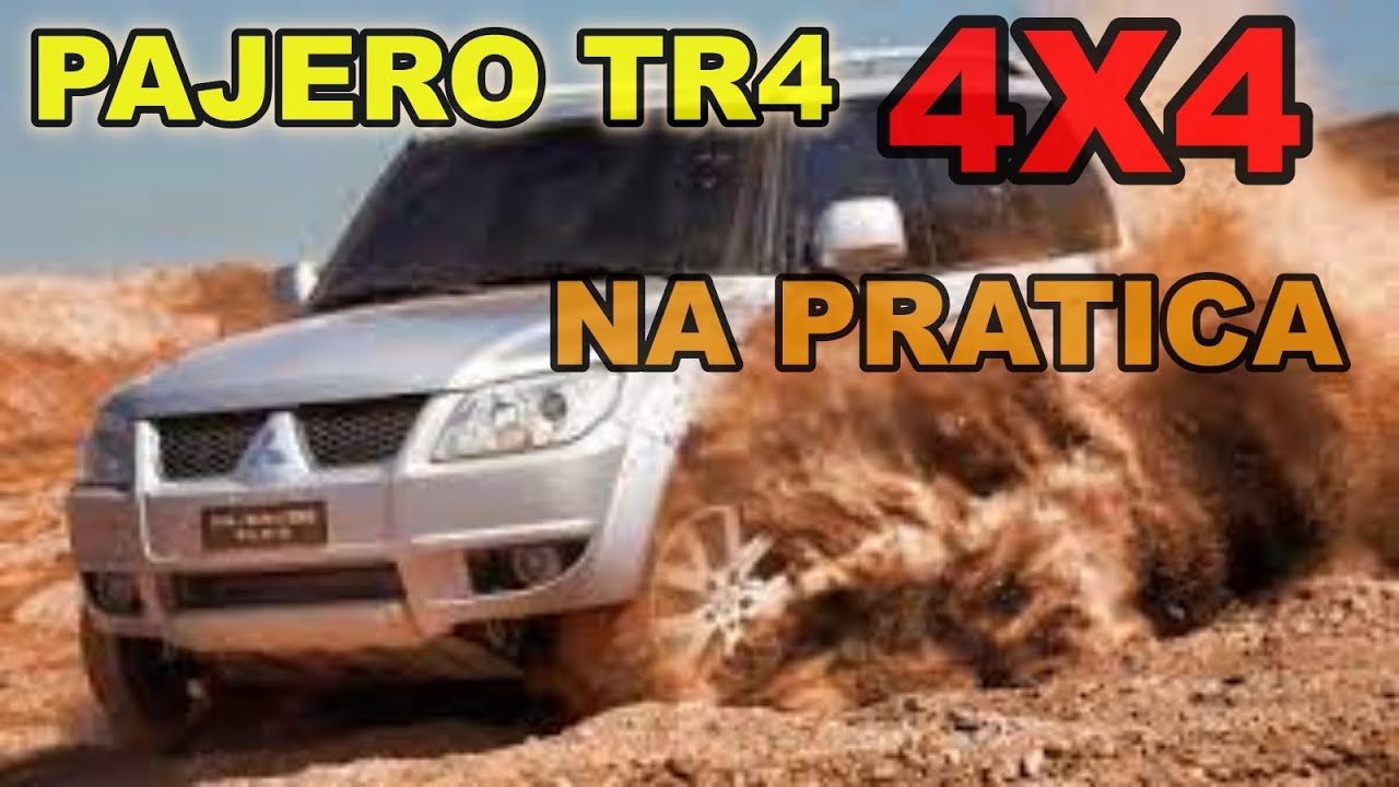 PAJERO TR4, VEJA NA PRATICA O USO DO 4X4. #DICASAUTOMOTIVAS - YouTube