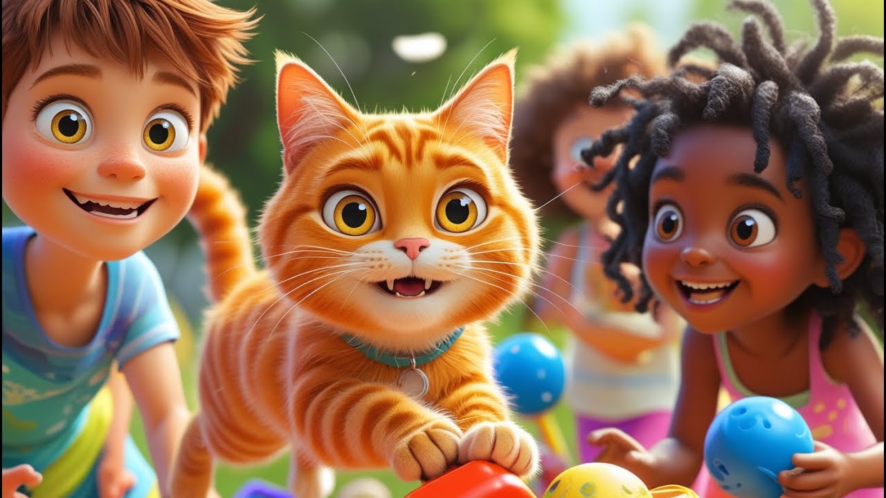 The Cat Song 🐾 Ginger Cat Meow! 🐾 | Nursery Rhymes for Kids - YouTube