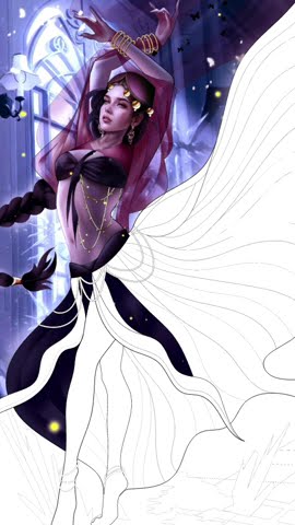 Alyssa She Is Doing A Belly Dancer As An Arab Princess Girl Truly As A ...