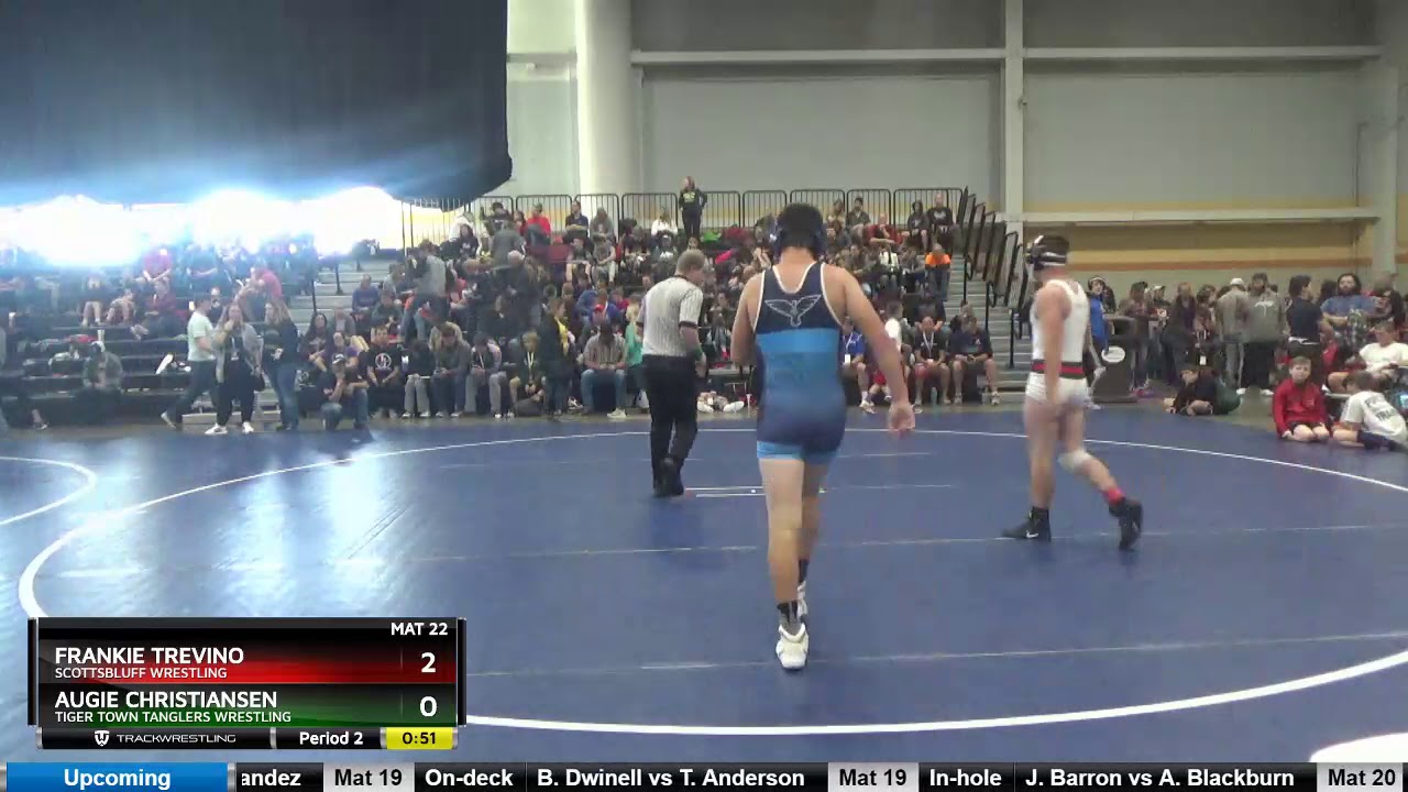 Big Grade 7 And 8 128 Frankie Trevino Scottsbluff Wrestling Vs Augie ...