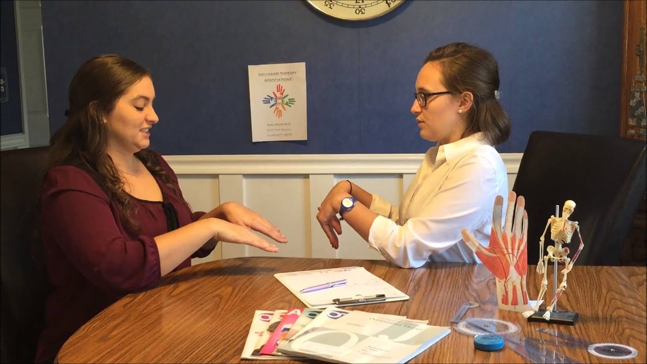 The Office: Carrie's Trip to the Occupational Therapist - YouTube