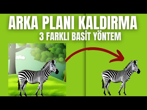 Fotoğraf Arka Planı Silme - 3 Farklı Yöntemle Resim Arka Planı Kaldırma