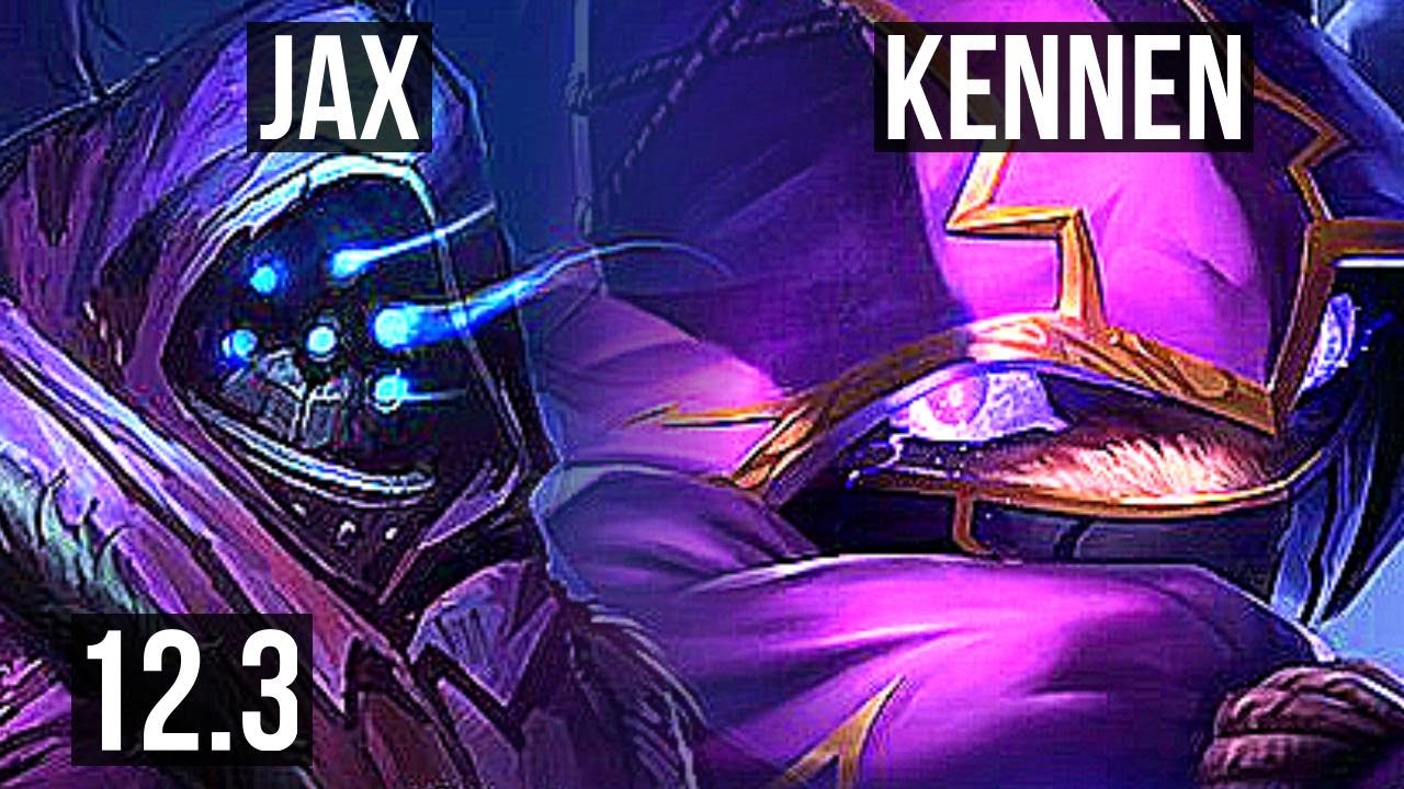 JAX vs KENNEN (TOP) | Rank 6 Jax, 6/1/5, 1.3M mastery, Dominating | NA ...