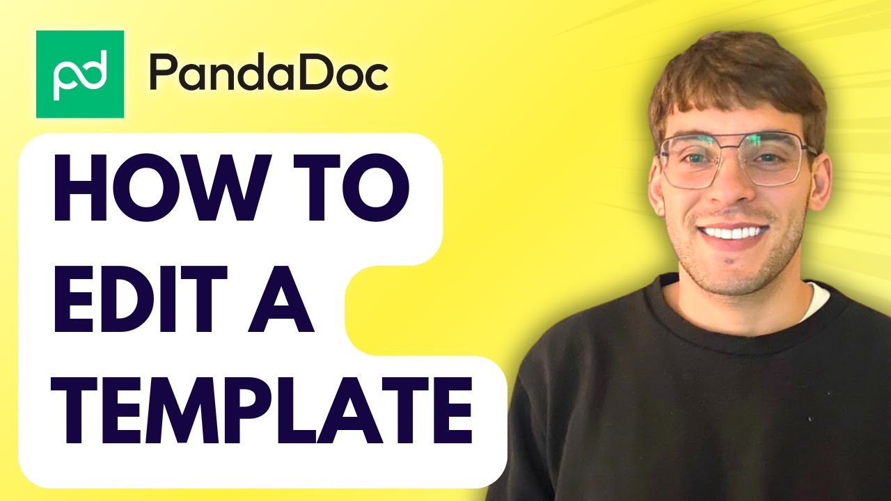 How to Edit a Template in Pandadoc [2025 Guide] - YouTube