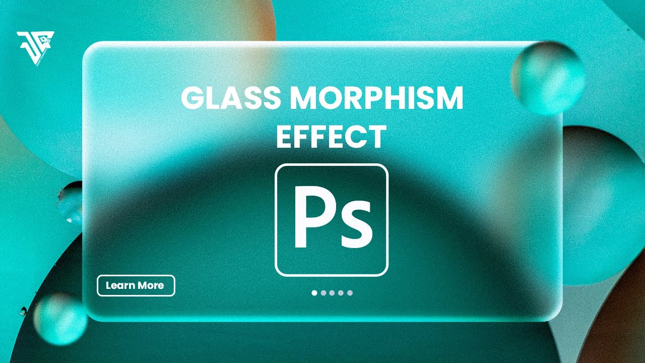 How To Create A Glass Morphism Effect In Photoshop - YouTube