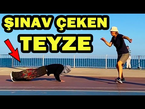 YAŞLI TEYZE OLUP İNSANLARI TROLLEMEK!  %100 GÜLME GARANTİLİ