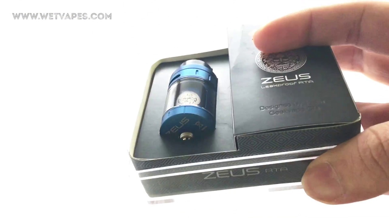 Quick Unboxing ZEUS RTA BY GEEK VAPE - YouTube