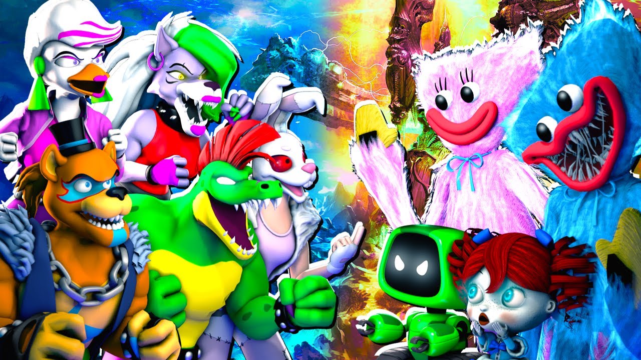 [SFM FNaF] Security Breach Fury's Rage vs Poppy Playtime - YouTube