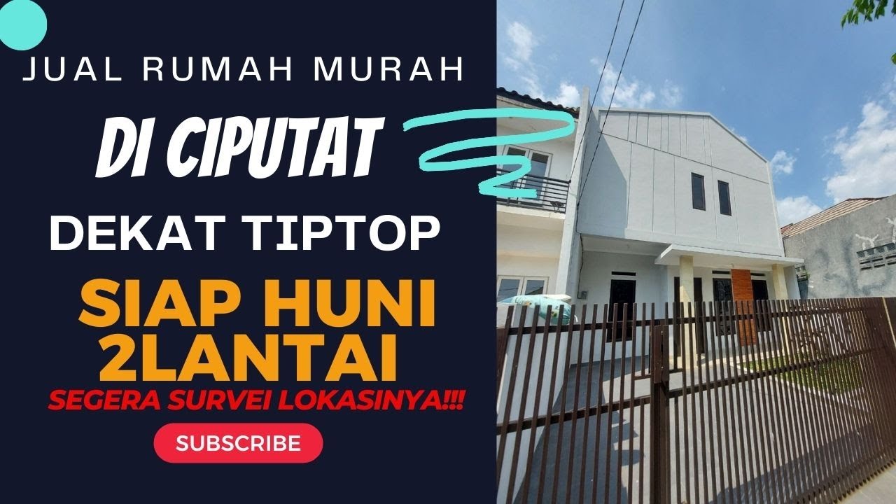 Jual Rumah Ciputat Tangsel - YouTube