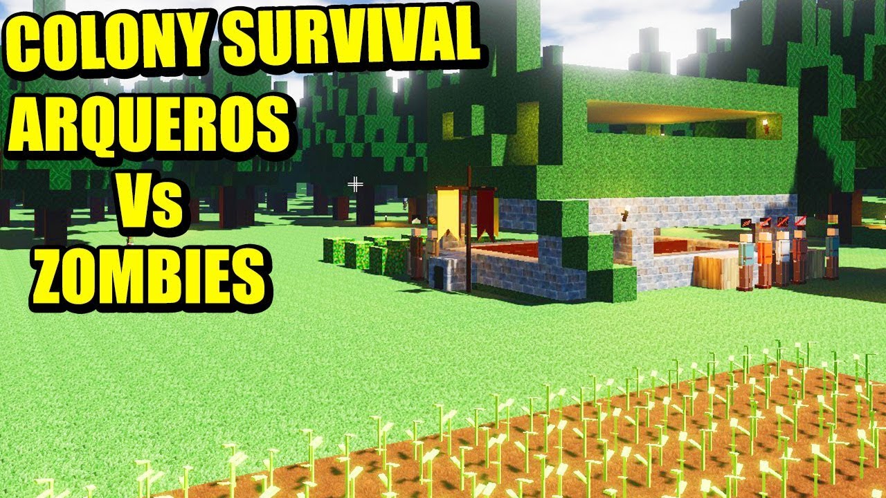 ARQUEROS Vs ZOMBIES - COLONY SURVIVAL | Gameplay Español - YouTube
