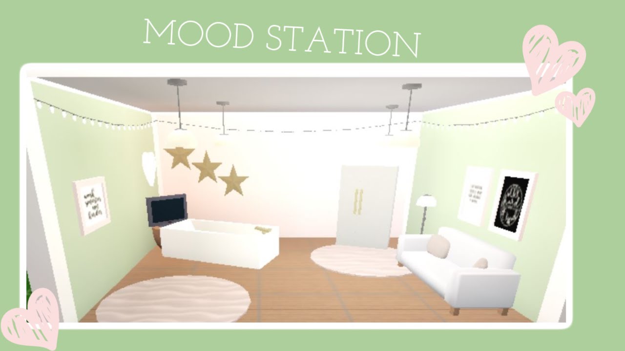 Aesthetic mood station (bloxburg) - YouTube