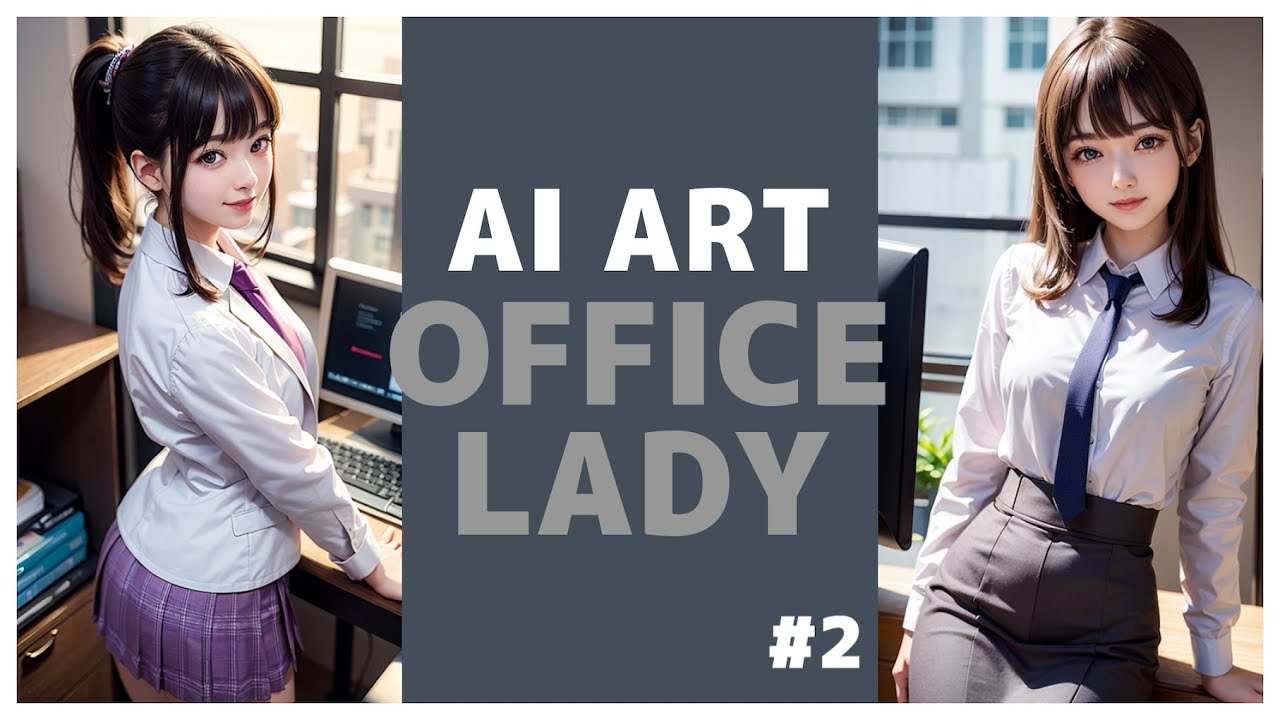 [Ai Art]office lady2 - YouTube